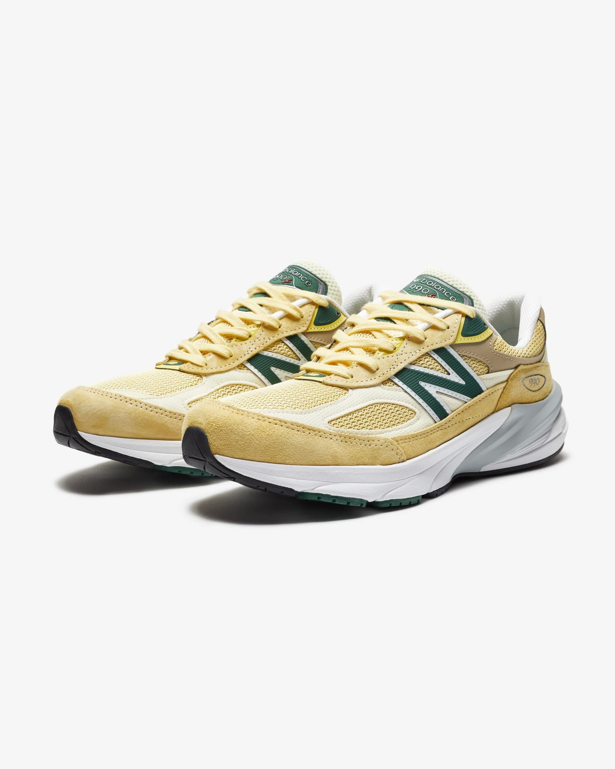 New Balance 990 v6 Pale Yellow @ $125