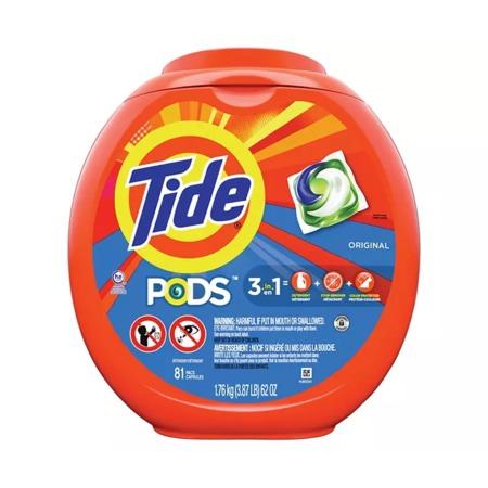 Big lots - 81ct Tide PODS 3-in-1 Original Scent - local pickup YMMV $12 ...