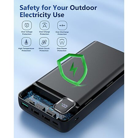 Portable-Charger-Power-Bank - 50000mAh Powerbank PD 30W and QC 4.0 Fast ...