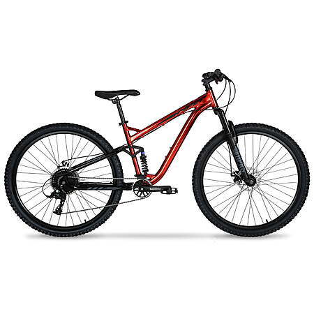 29" Hyper Explorer Dual Suspension Mountain Bike, Adults Age 13+, Red ...