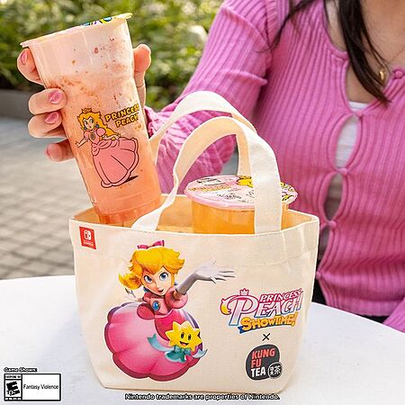 Kung Fu Tea: Buy 2 Princess Peach’s Tea Party Crafted Drink, Get Boba ...