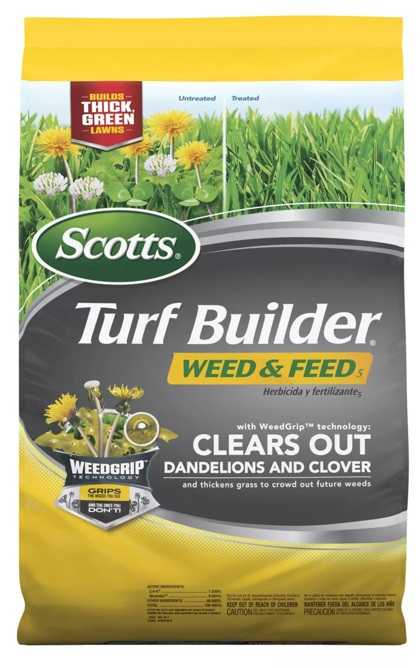 Scotts Turf Builder Weed & Feed, 45.26 lbs. $39.98 instore - YMMV