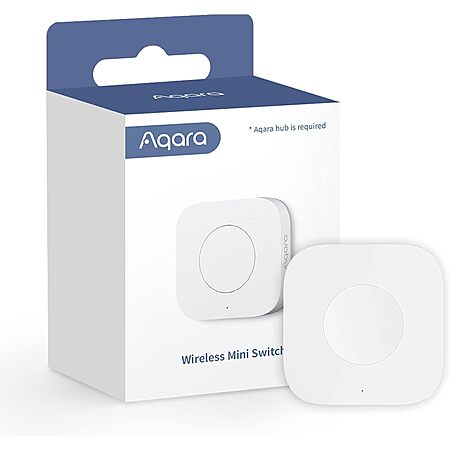 Aqara Wireless 3-Way Control Button Smart Home Mini Switch (Hub Req'd ...