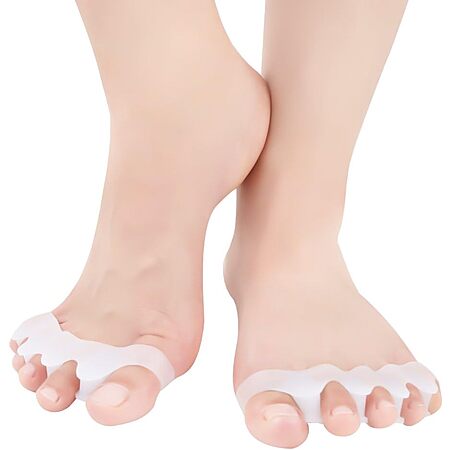 Gel Toe Separator,Bestrice Toe Spacers Rubber Toe Stretchers Used for ...