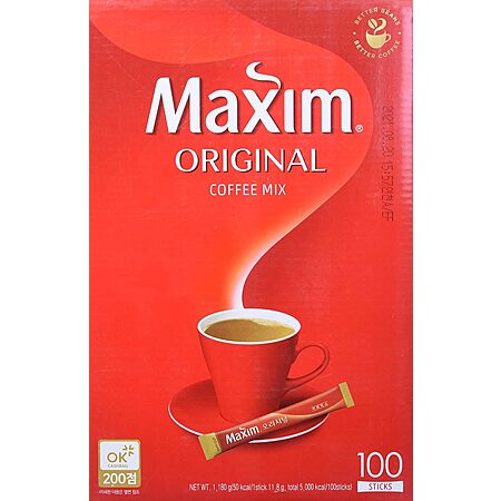 $12.85: 100-Count 12g Maxim Mocha Gold Mild Coffee Mix at Amazon (12.8 ...