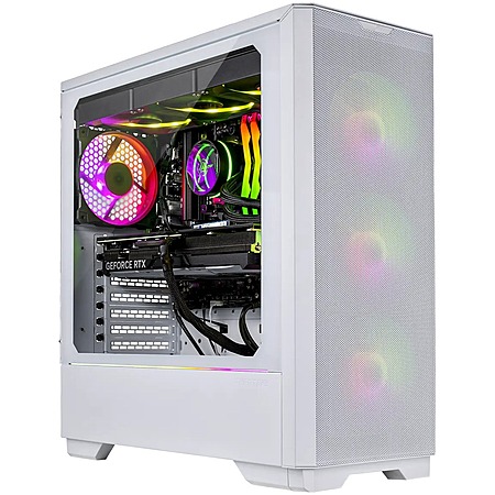 Skytech Eclipse lite 2 Gaming PC: Ryzen 7 7800X3D, RX 7600XT 16GB, 32GB DDR5, 1TB SSD, 750W PSU ...