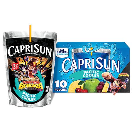 10-Pack 6-Oz Capri Sun Ready-to-Drink Juice (Pacific Cooler) - 2025-11-02