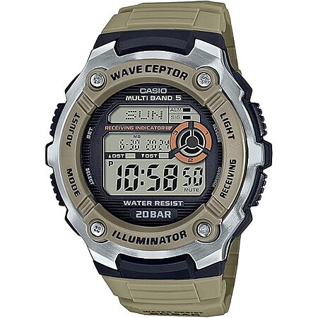 Casio Wave Ceptor Illuminator 47.7mm Multi Band Watch - 2025-11-23