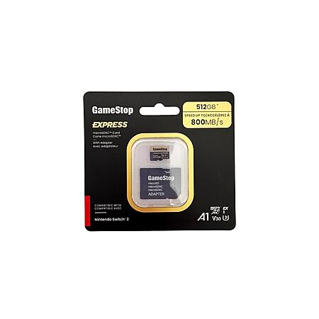 Select GameStop Stores: 512GB GameStop Express MicroSD Card for ...