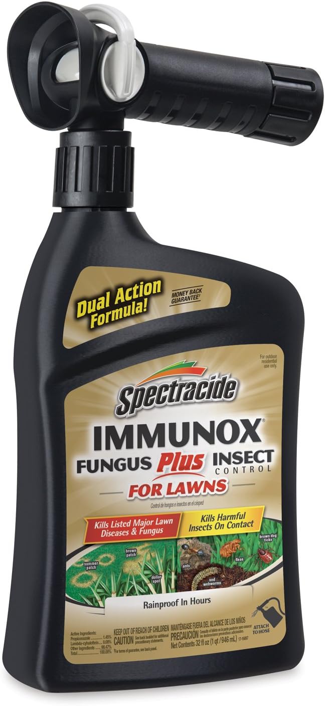 32-Oz Spectracide Immunox Fungus Plus Insect Control Spray for Lawns $4 ...