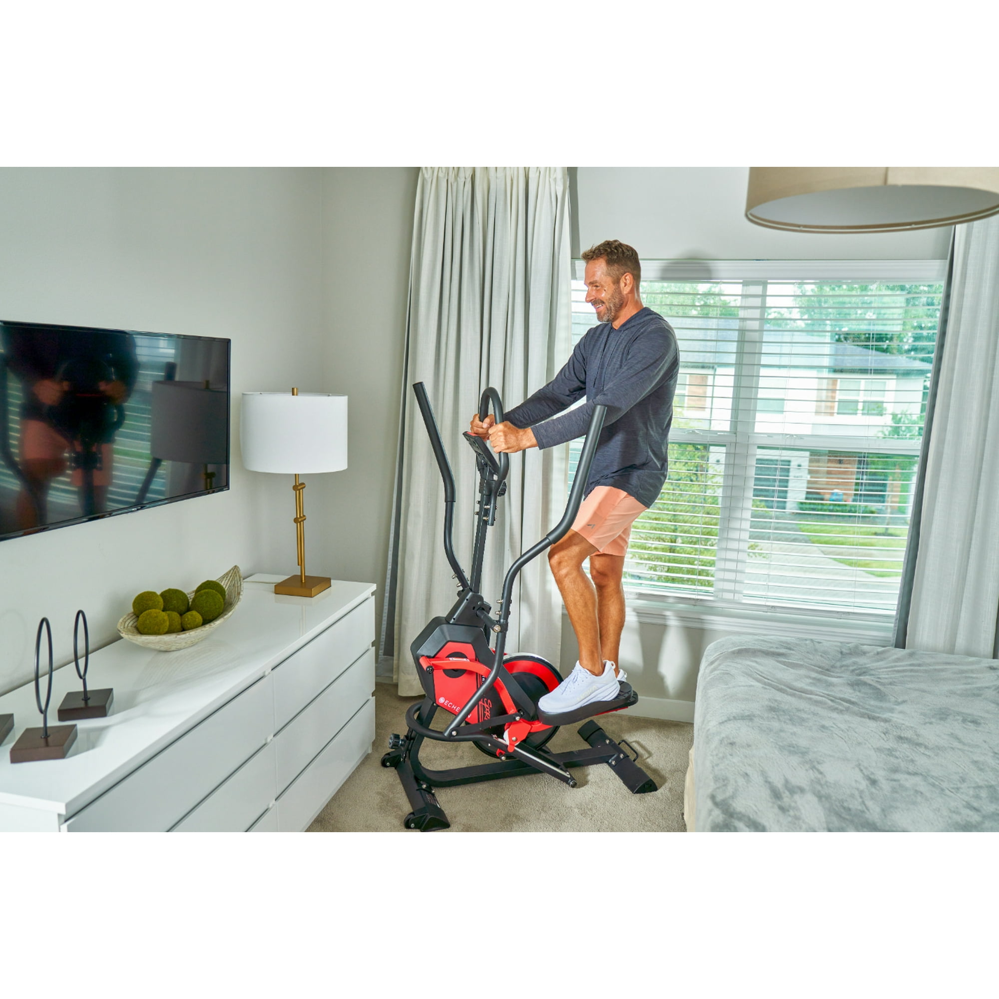 Echelon Trainer Sport Elliptical w/ 8 Levels of Magnetic Resistance ...