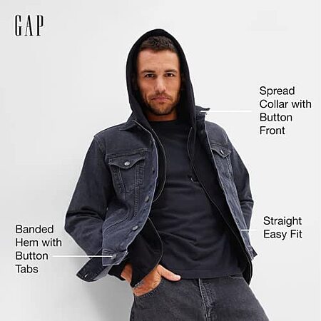 GAP Men's Icon Denim Jacket (Various Colors) $40 + Free Shipping - 2022 ...