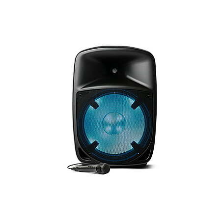 ION Audio Pro Glow 1500 Portable Bluetooth Speaker w/ Microphone (Black ...
