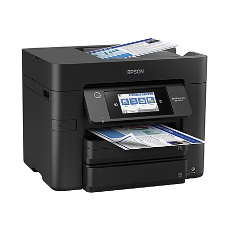 Epson Workforce Pro WF-4830 Wireless All-in-One Inkjet Printer $129.99 ...