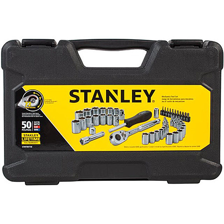 Walmart Clearance YMMV - STANLEY STMT80758 50-Piece Mechanics Tool Set ...