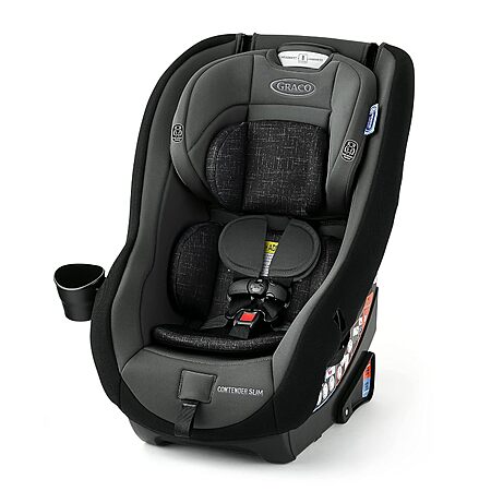 Amazon.com : Graco Contender Slim Convertible Car Seat, West Point ...