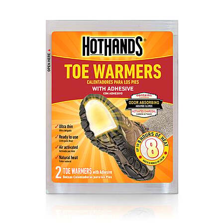 Hot Hands toe warmers .42 cents per pack (8 hours) - cvs ymmv - $0.42