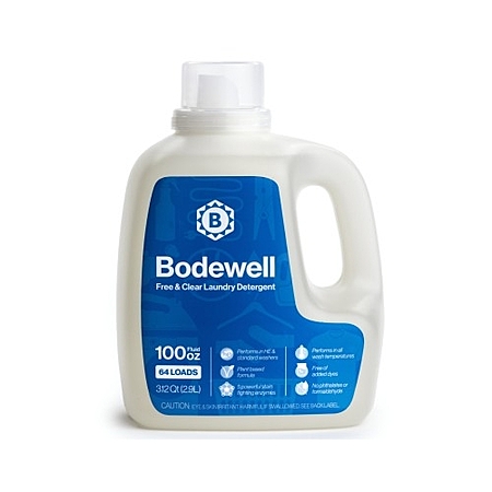 Bodewell (GE/Haier) Free & Clear Laundry Detergent 64 Loads - 2025-11-16