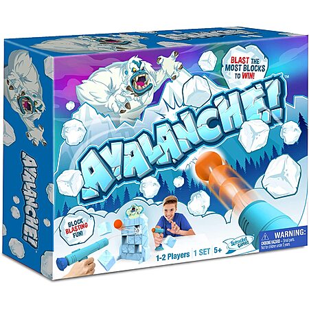Skyrocket Games Avalanche Blaster Board Game $7.2