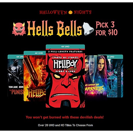 FanFlix 3 for $10 Digital Films: Ghost in the Shell (1996), Hellboy ...