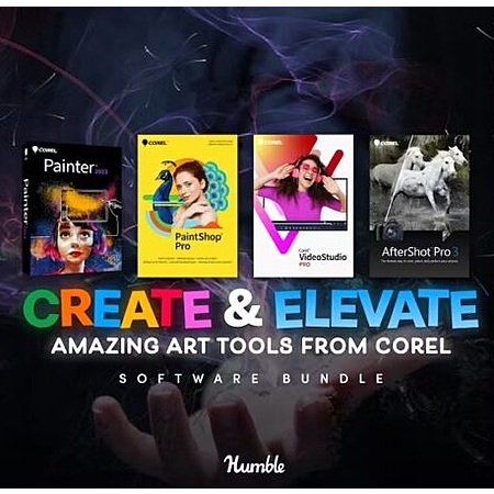 Humble Bundle: Create & Elevate: Corel 2023 Software Bundle (Digital ...