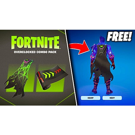 Fortnite: Overclocked DLC Combo Pack (All Platforms) - 2024-05-17