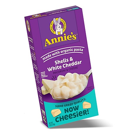 FREE Box Annie's Now Cheesier Organic Mac & Cheese Pasta (Shells ...