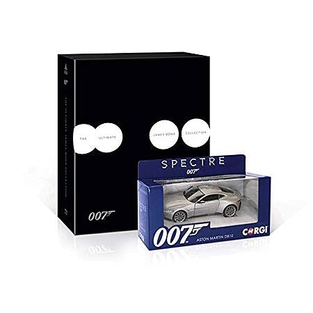 The Ultimate James Bond Collection (Blu-Ray) + 007 Aston Martin DB10 ...