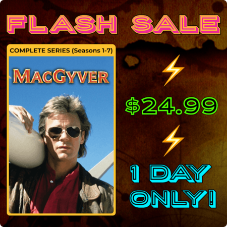 MacGyver: The Classic Complete Series (1985) (Digital SD TV Show) $24. ...