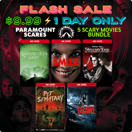 Paramount Scares: Volume 1: 5-Movie Collection (4K UHD Digital Films ...