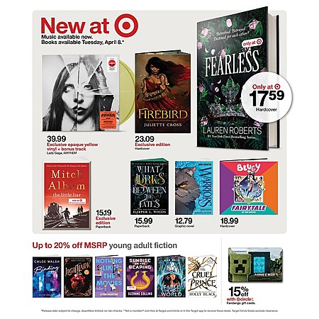**Starts 4/6** Target Circle Offer: 15% Off Select Fandango Movie Gift Cards via Target