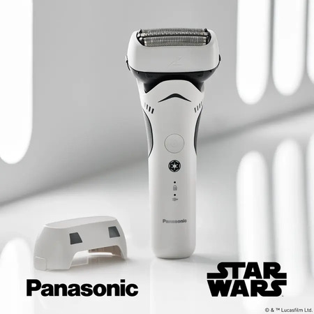 Panasonic Wet/Dry Rechargeable Electric Shaver (Star Wars Stormtrooper ...