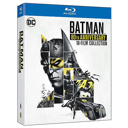 Batman: 80th Anniversary/18-Film Animated Movies Collection (Blu-Ray ...