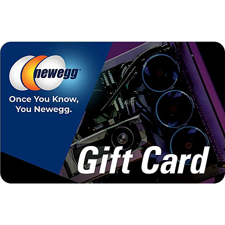 $50 Newegg eGift Card + $10 Newegg Promotional eGift Card (Email ...
