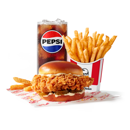 KFC Holiday Weekend Offer: KFC Classic or Spicy Chicken Sandwich Combo ...