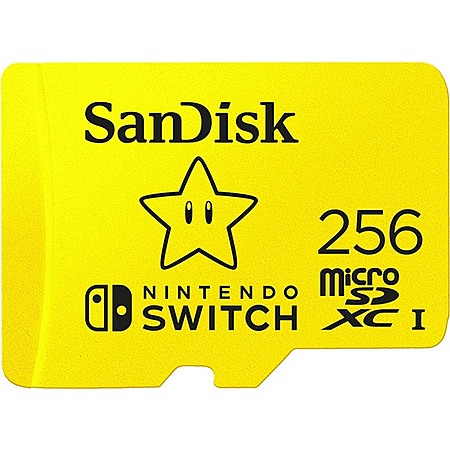 New/Bulk Packaging: 256GB SanDisk microSDXC Nintendo Switch/Lite Memory ...