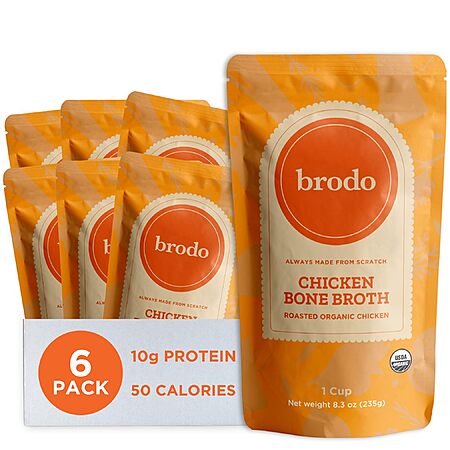 [AC] $26.24: Brodo Organic Chicken Broth | Nutrient Dense, Chef Crafted ...