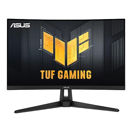 $129.00: ASUS TUF Gaming 27" FHD VA Curved Gaming Monitor, 165Hz, 1ms ...
