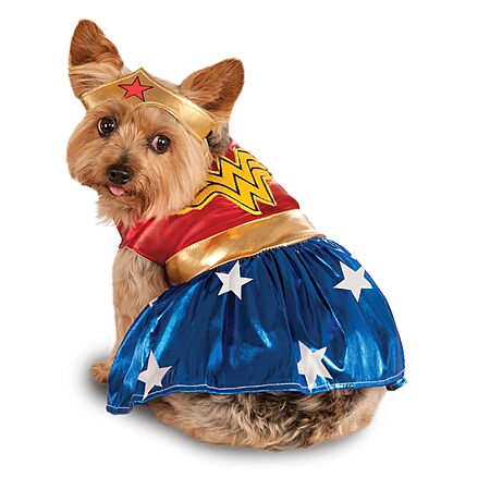 $13.99: DC Comics Wonder Woman Pet Costume for Dogs or Cats, Small ...