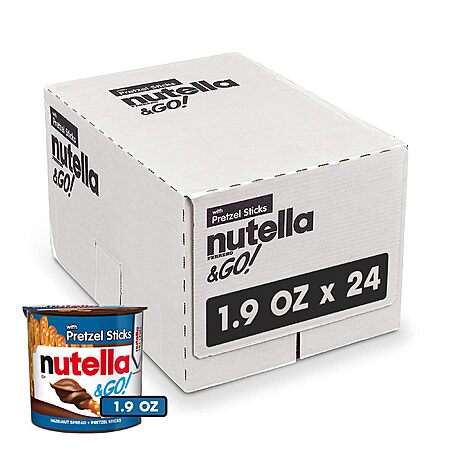 [S&S, AC] $14.13: Nutella & GO! Chocolate Hazelnut Spread with Cocoa ...