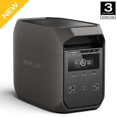 $399.00: EF EcoFlow DELTA 3 Classical 1000 Portable Power Station, Dark ...