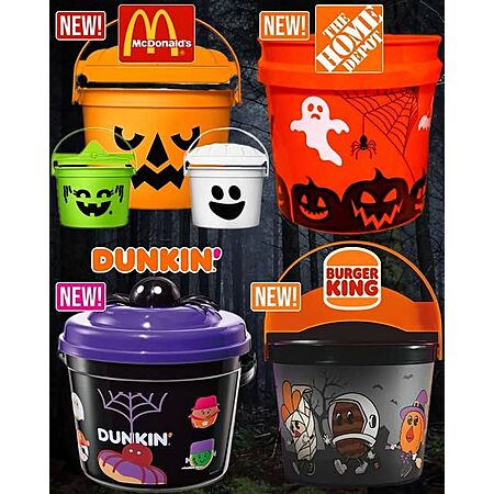 Halloween Buckets(Boo Buckets) are Back from Multiple Restaurants ...