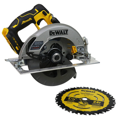 Dewalt DCS573B 20V MAX* 7-1/4 IN. BRUSHLESS CORDLESS CIRCULAR SAW WITH ...