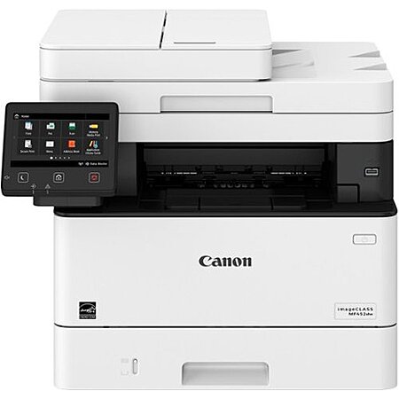 Canon - imageCLASS MF452dw Wireless Black-and-White All-In-One Laser ...