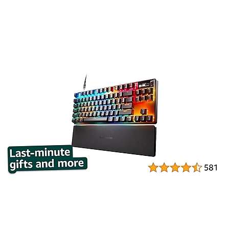 SteelSeries Apex Pro TKL HyperMagnetic Gaming Keyboard - World's ...