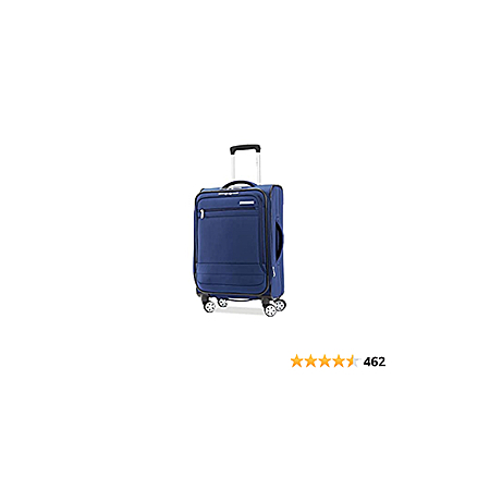 Samsonite Aspire DLX Softside Expandable Luggage with Spinners, Blue ...