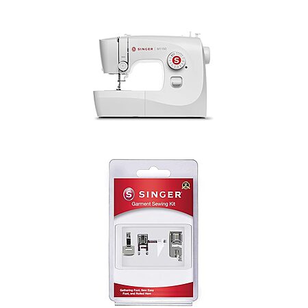 SINGER M1150 Portable Sewing Machine + Complete Accessory Kit — 16 ...