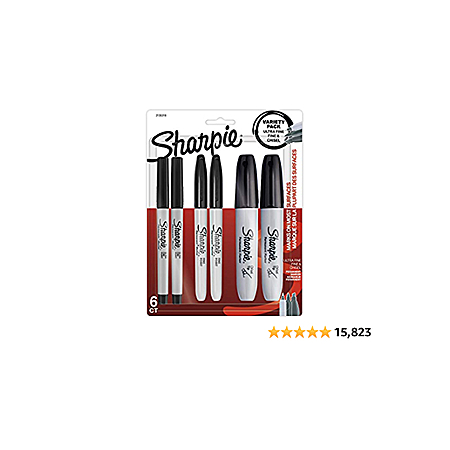 Sharpie Permanent Markers Variety Pack, Featuring Fine, Ultra-Fine, and ...