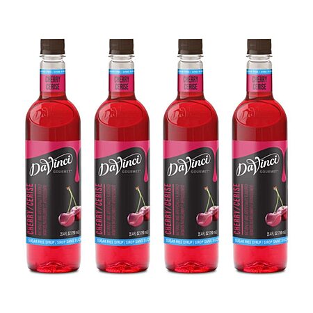4-Pack 25.4-Oz DaVinci Gourmet Sugar-Free Syrup (Various Flavors) from ...