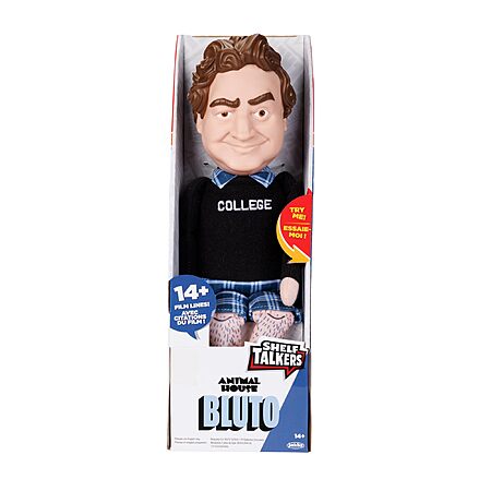 12" Shelf Talkers Pull String Talking Plush Figure Toy (Animal House ...